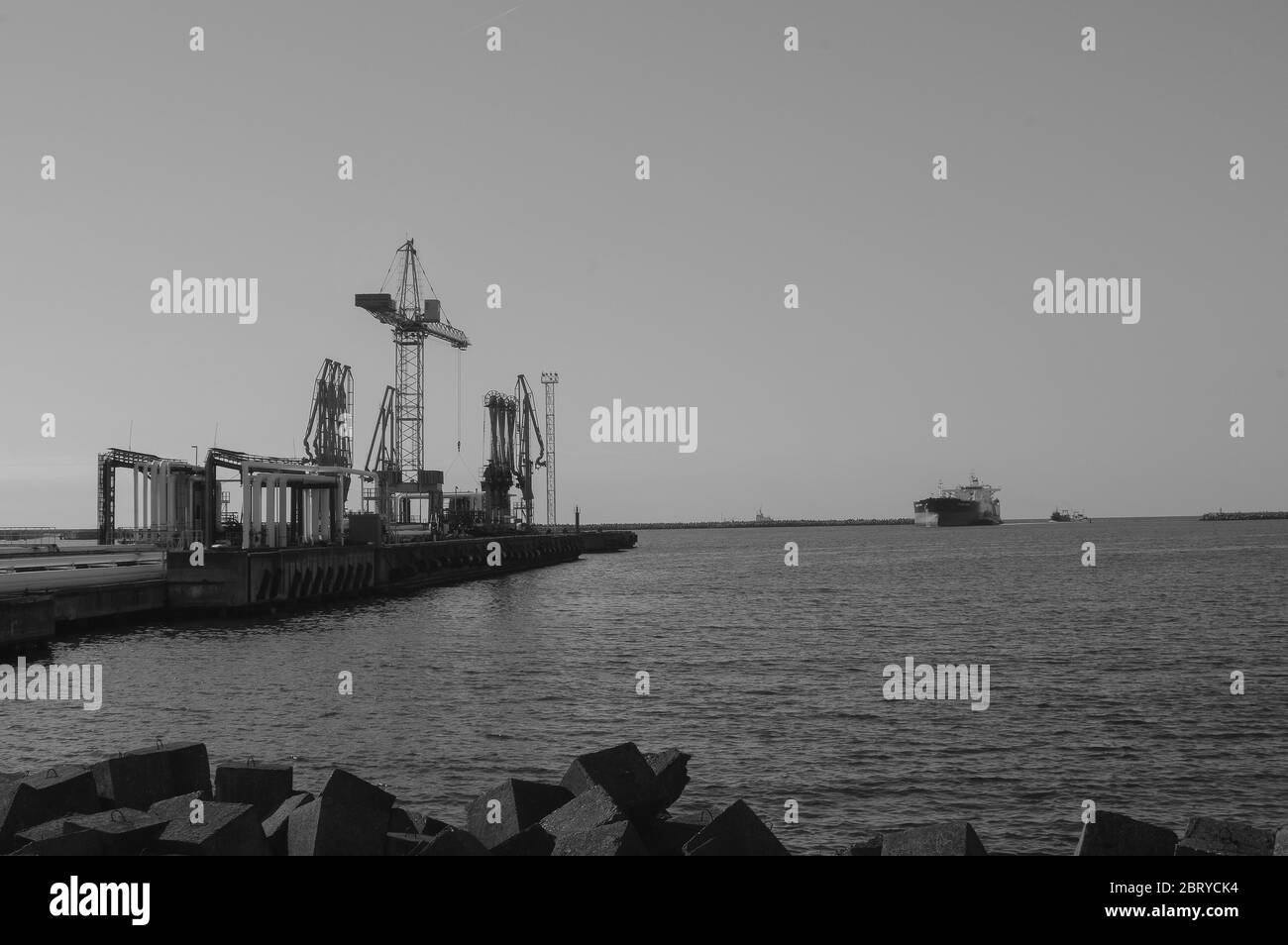 Crude Oil Terminal. Oil terminal is industrial facility for storage of ...