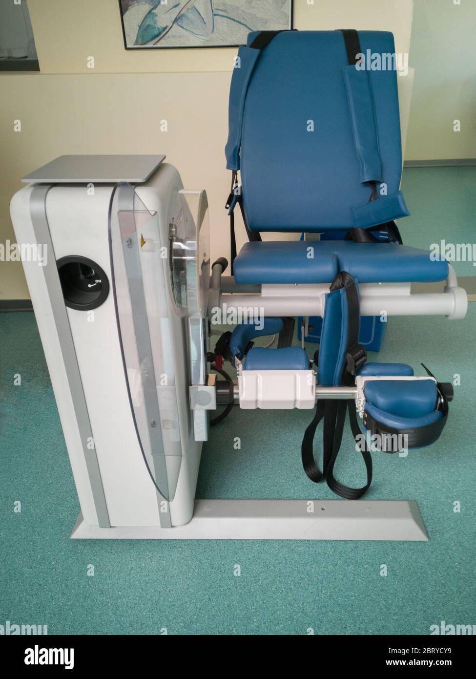 Isokinetic Machine Device for Knee Rehabilitation within a Medical ...