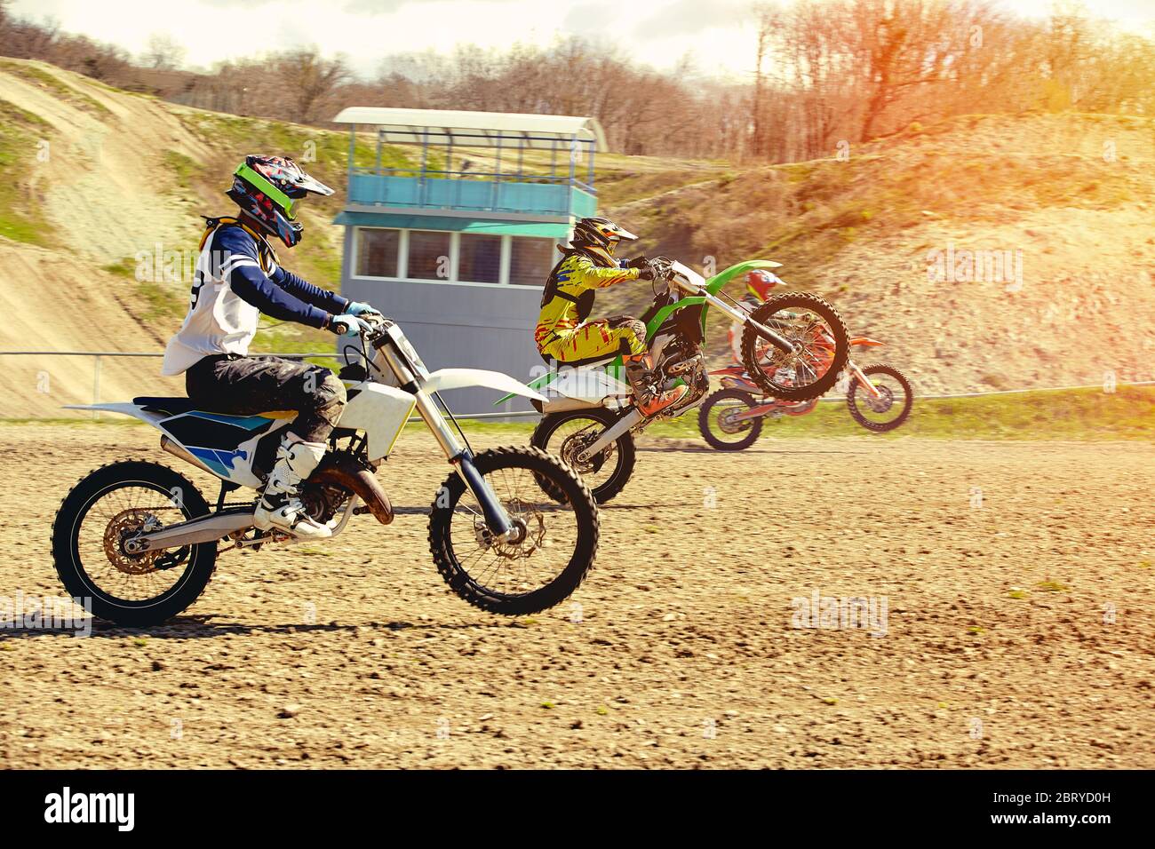 Dust from under the wheels hi-res stock photography and images - Alamy