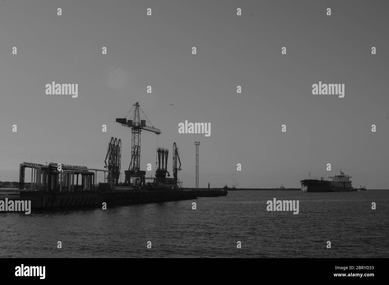 Crude Oil Terminal. Oil terminal is industrial facility for storage of ...