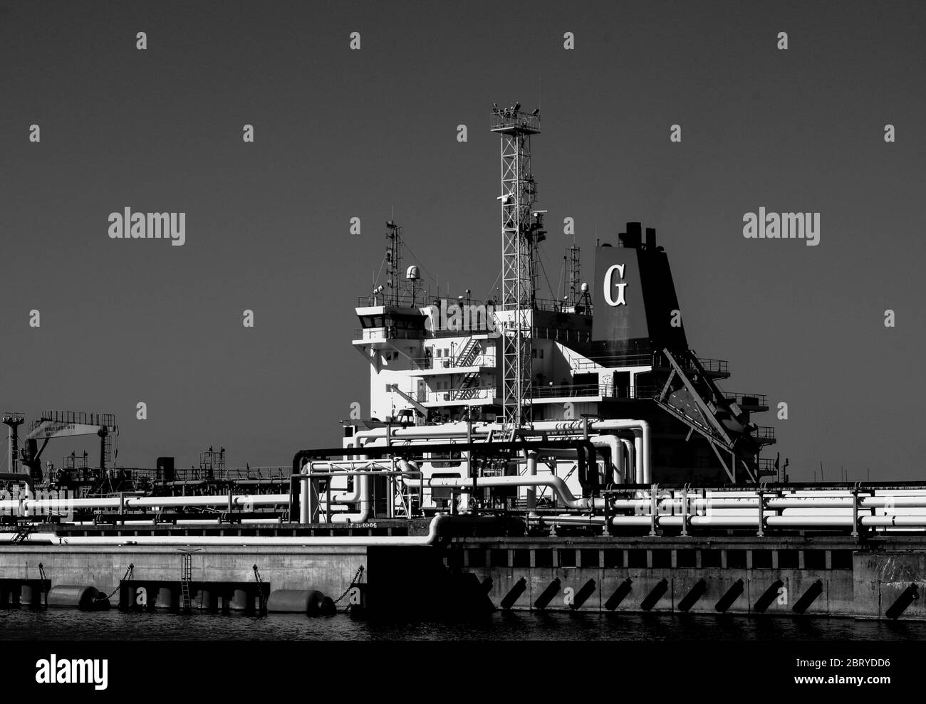 Crude Oil Terminal. Oil terminal is industrial facility for storage of ...