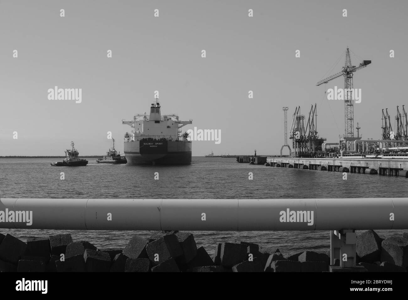 Crude Oil Terminal. Oil terminal is industrial facility for storage of ...