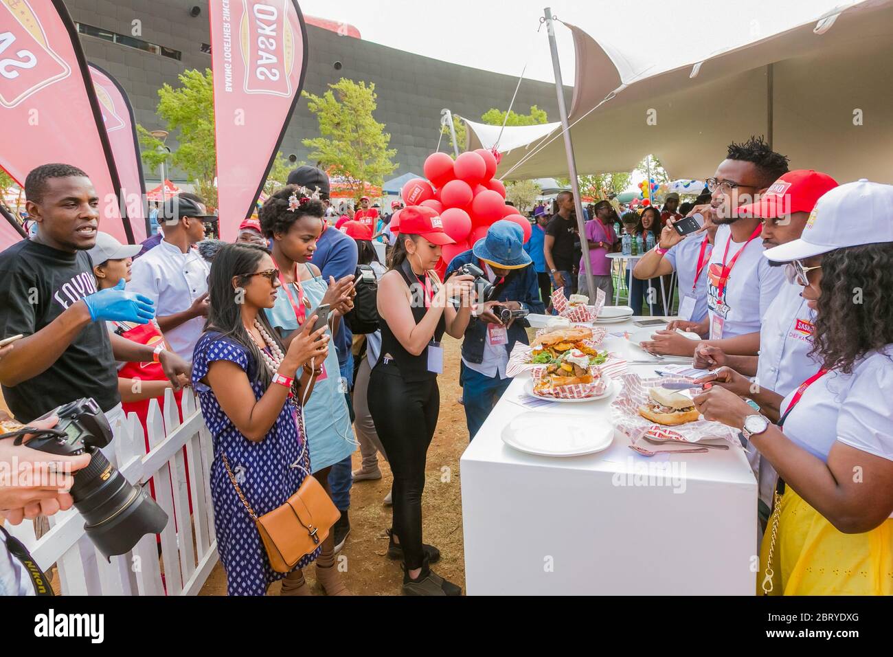 Soweto, South Africa - September 17, 2017: Diverse African judges ...