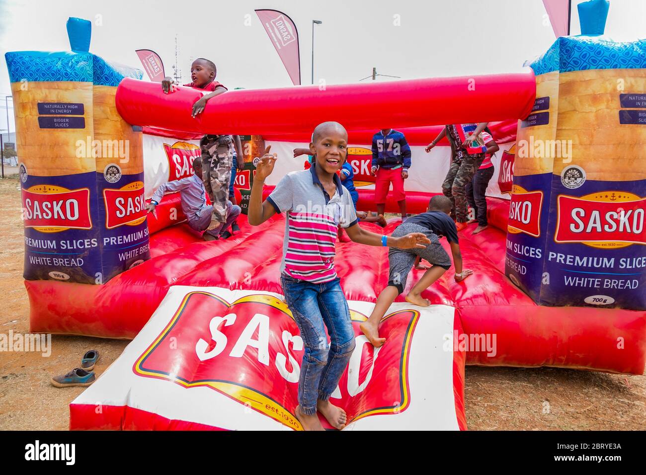 Bouncy Castle Black Kids