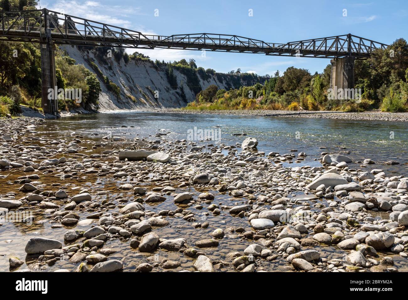 Mangaweka Bridge over the Rangitikei River, Mangaweka, Manawatu ...