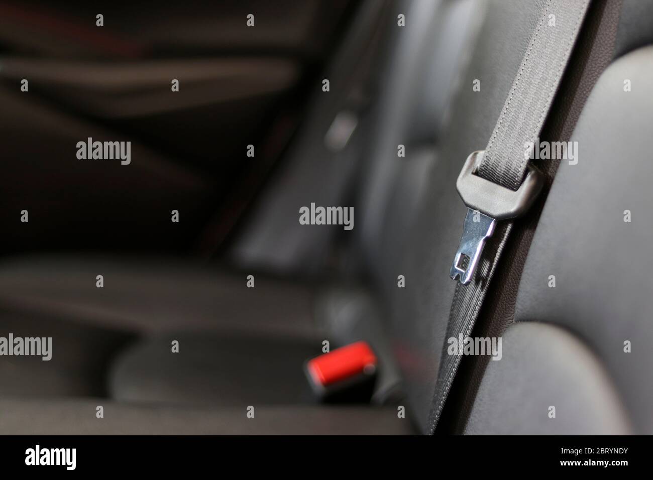 Safety belt inside the car. Seat belts are life saving devices from ...