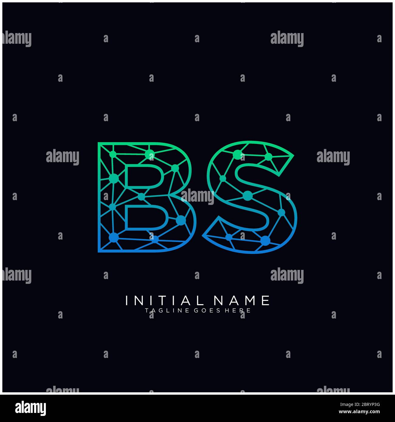 Initial letter bs hi-res stock photography and images - Alamy