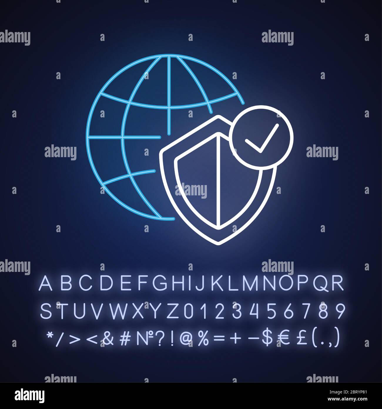 Cyber security world graphic Stock Vector Images - Alamy