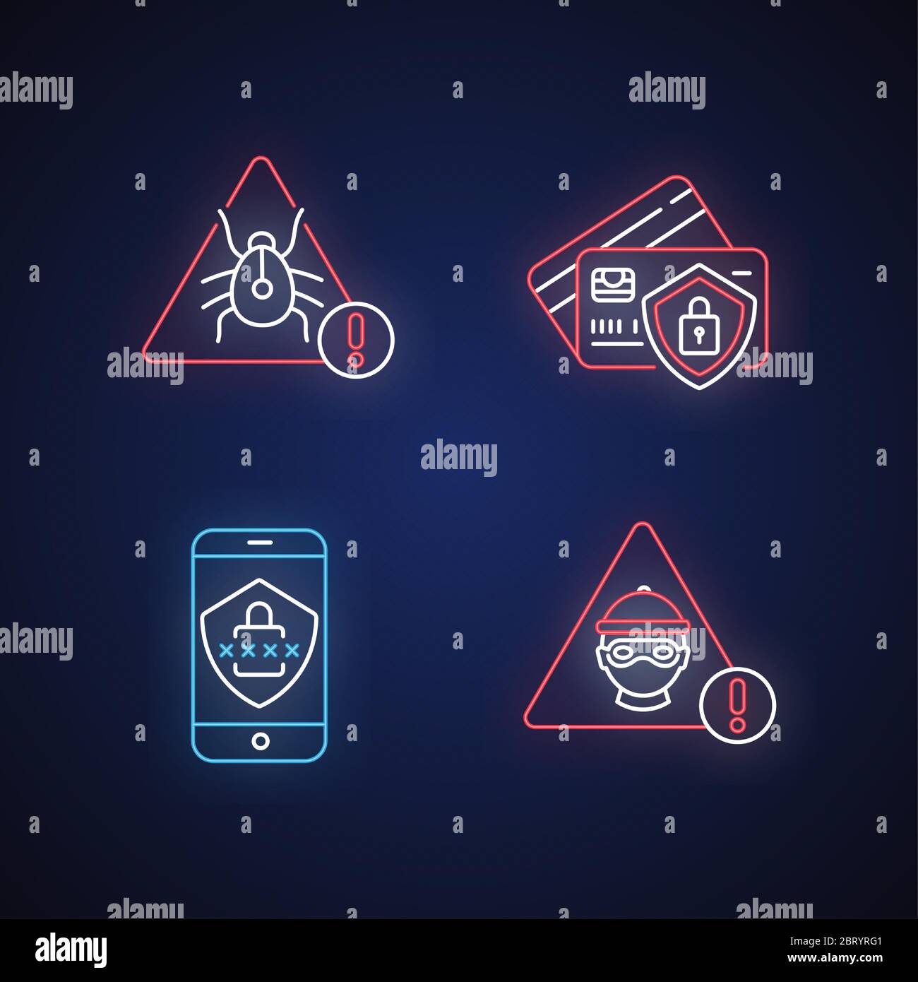 Online Security Cyber Attack Graphic Stock Vector Images - Alamy