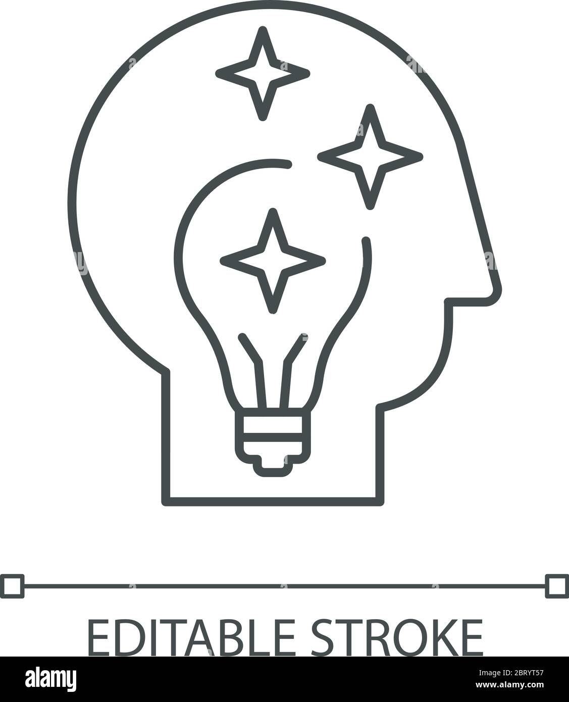 Idea generation concept art Black and White Stock Photos & Images - Alamy