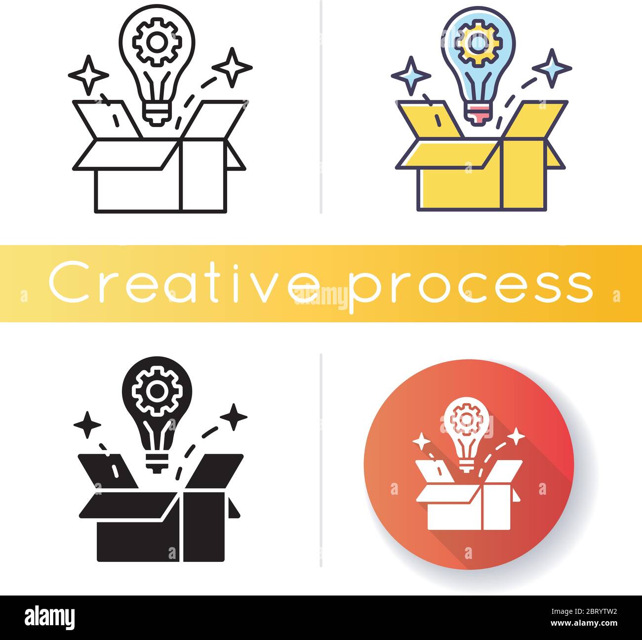 Creative solution icon Stock Vector Image & Art - Alamy