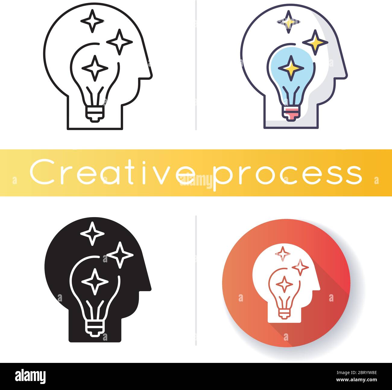 Idea generation icon Stock Vector Image & Art - Alamy