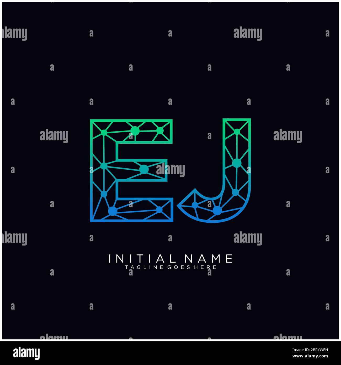 Ej alphabet Cut Out Stock Images & Pictures - Alamy