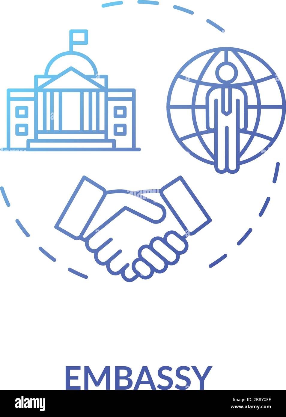 Consular building Stock Vector Images - Alamy