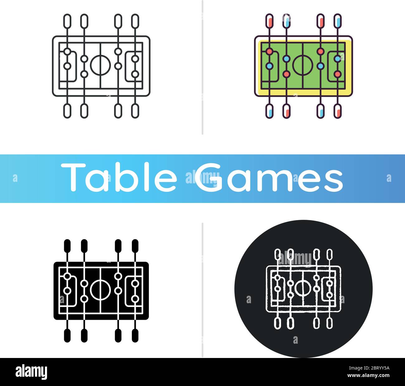 Table soccer icon Stock Vector Image & Art - Alamy