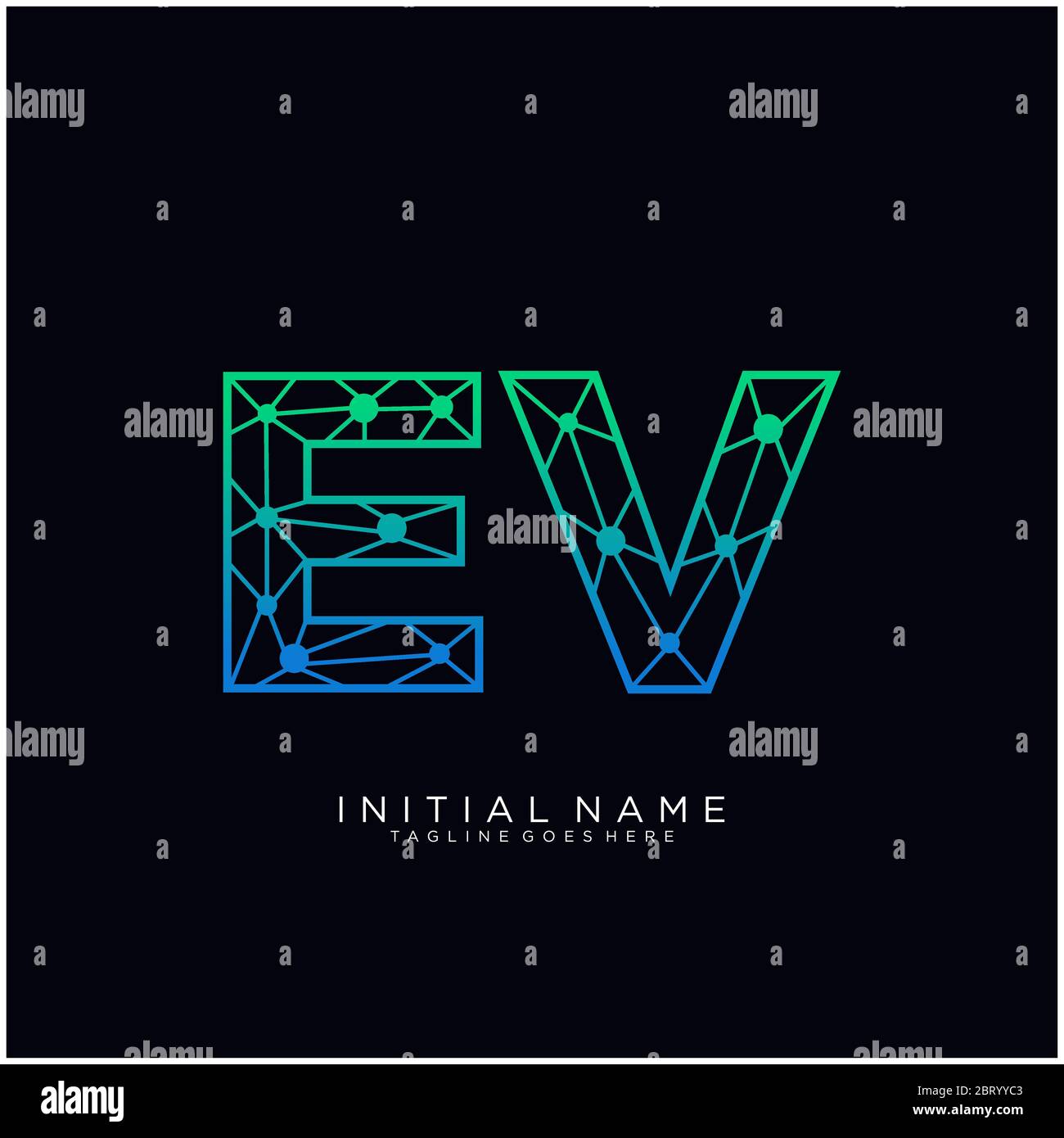 Ev template Stock Vector Images - Alamy