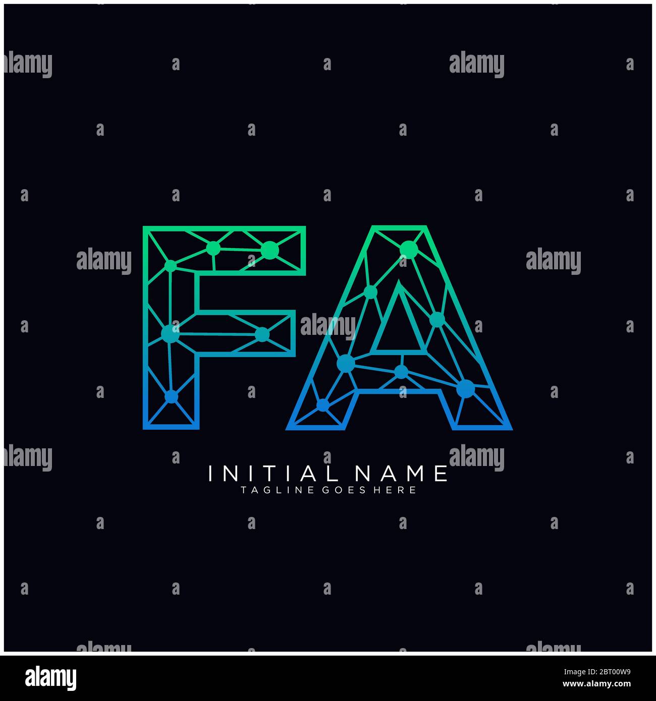 Fa letter Cut Out Stock Images & Pictures - Alamy
