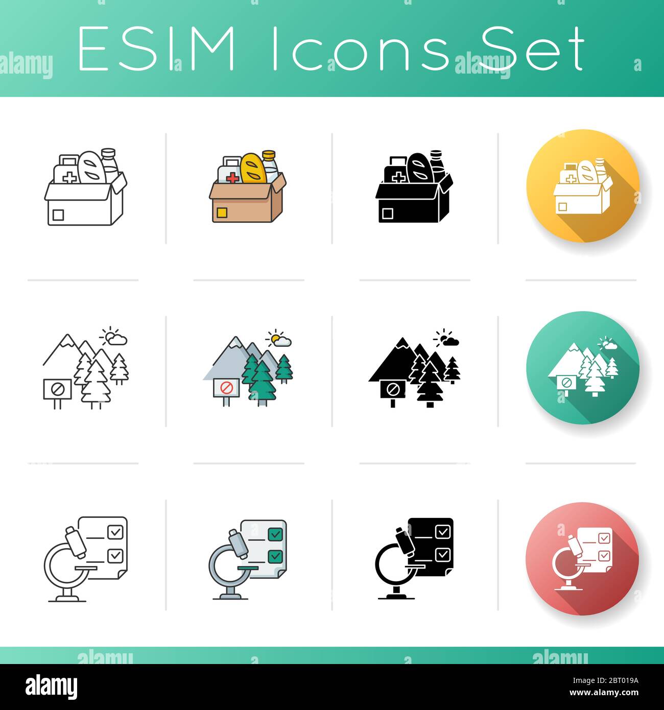 Social support icons set Stock Vector Image & Art - Alamy