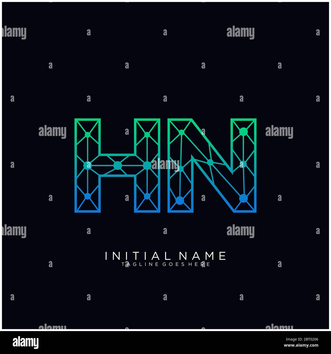 Letter hn Cut Out Stock Images & Pictures - Alamy