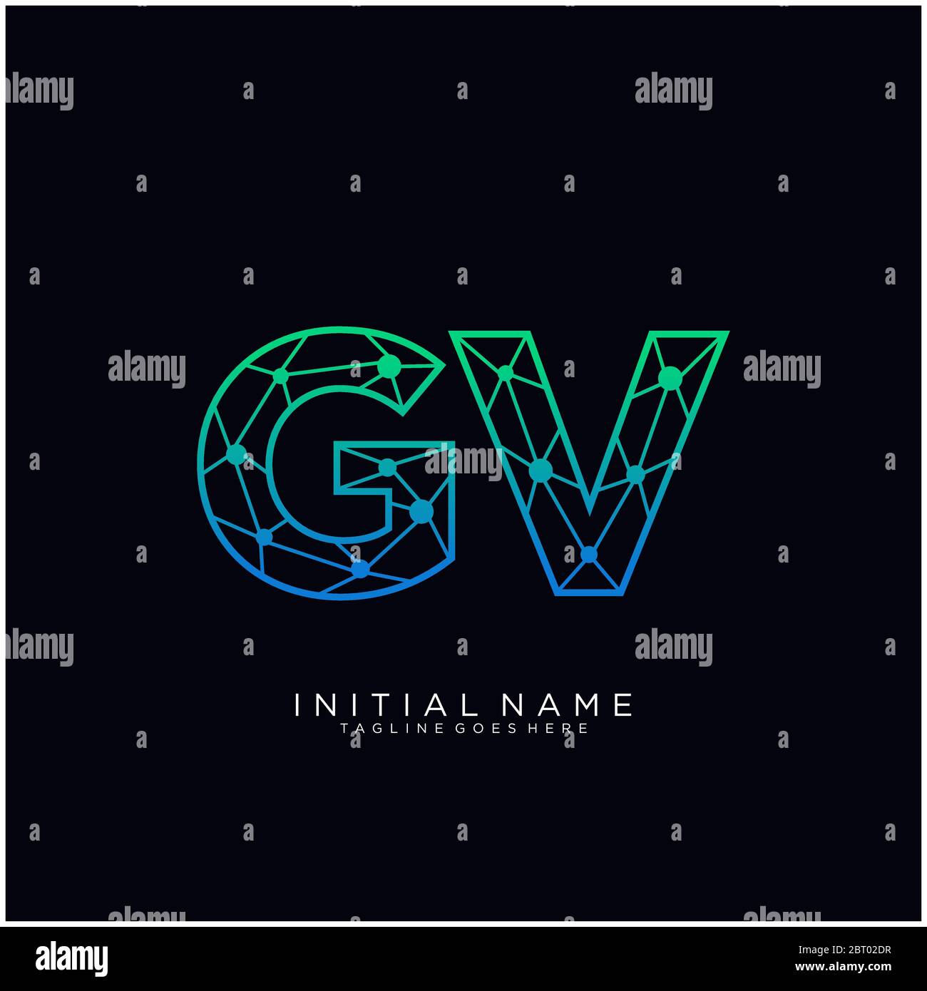 Letter gv hi-res stock photography and images - Alamy