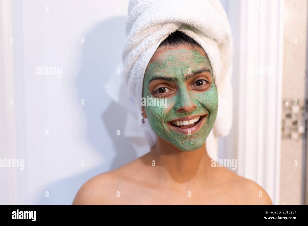 Green Facial Mask