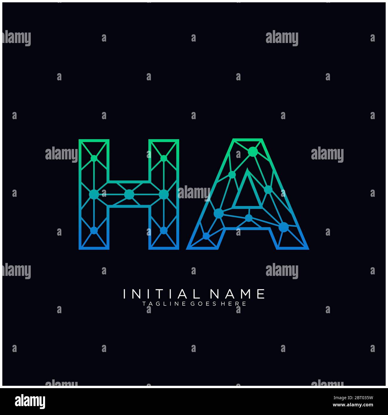 Ha logotype hi-res stock photography and images - Alamy