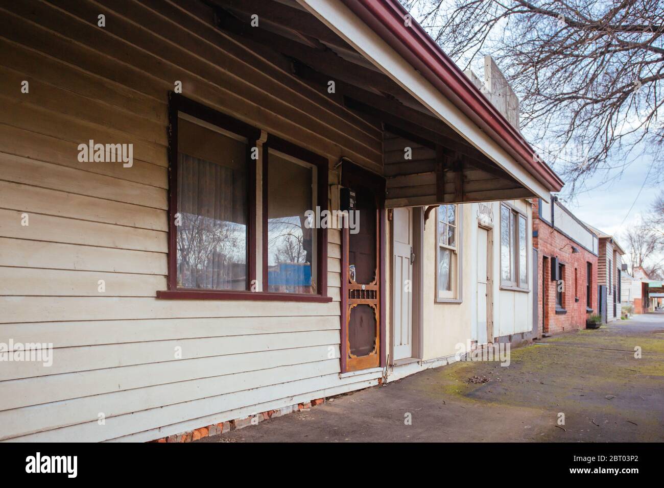 Newstead Township in Victoria Australia Stock Photo - Alamy