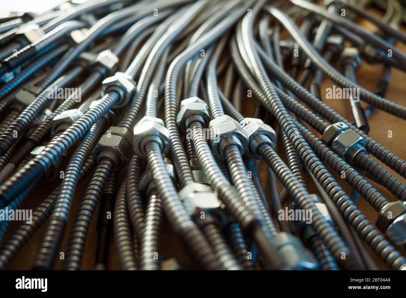 Interconnected tubes hi-res stock photography and images - Alamy