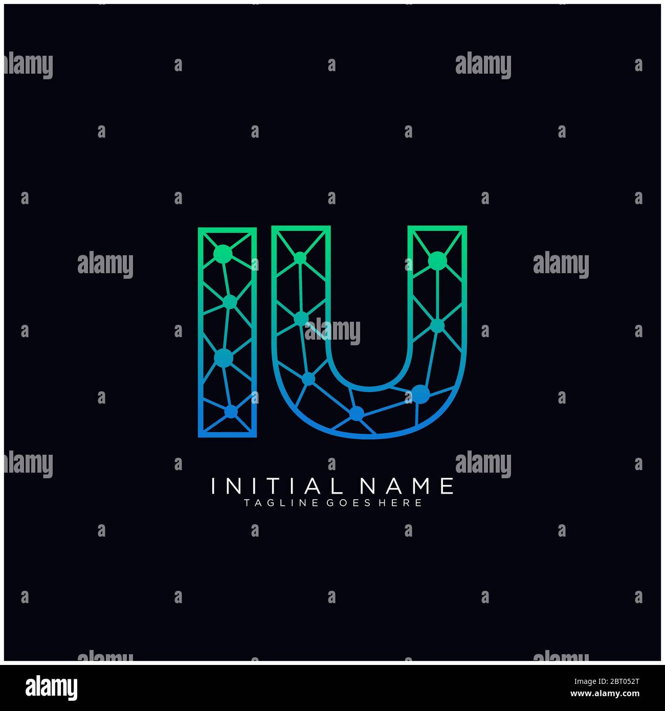 Iu vector vectors Stock Vector Images - Alamy