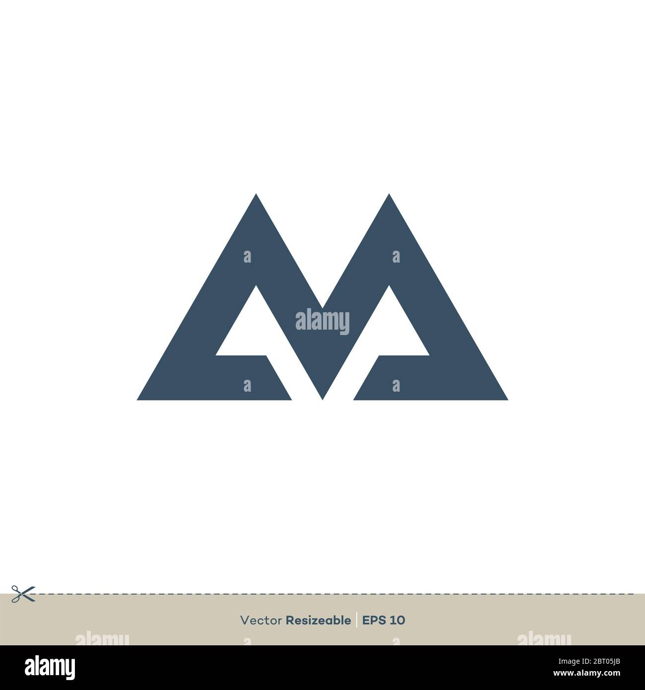 Letter M vector Logo Template Illustration Design. Vector EPS 10 Stock ...