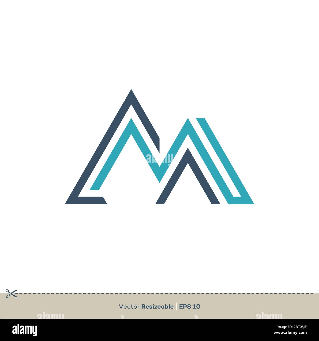 Letter M vector Logo Template Illustration Design. Vector EPS 10 Stock ...