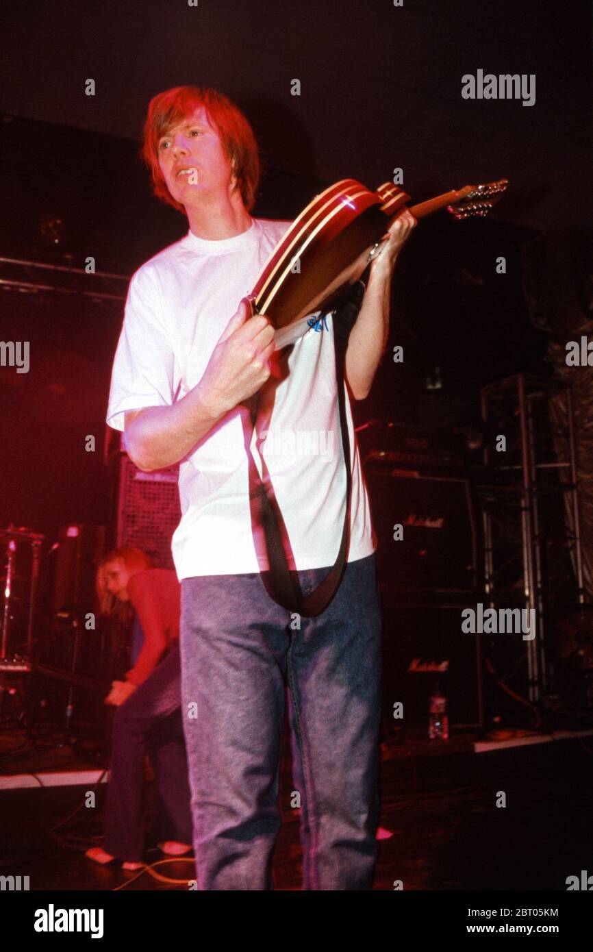 Sonic Youth performing at All Tomorrows Parties, April 2000, Pontins ...
