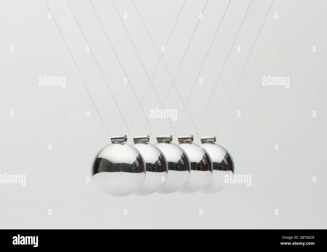 balancing balls on a white background, isolated. business concept ...