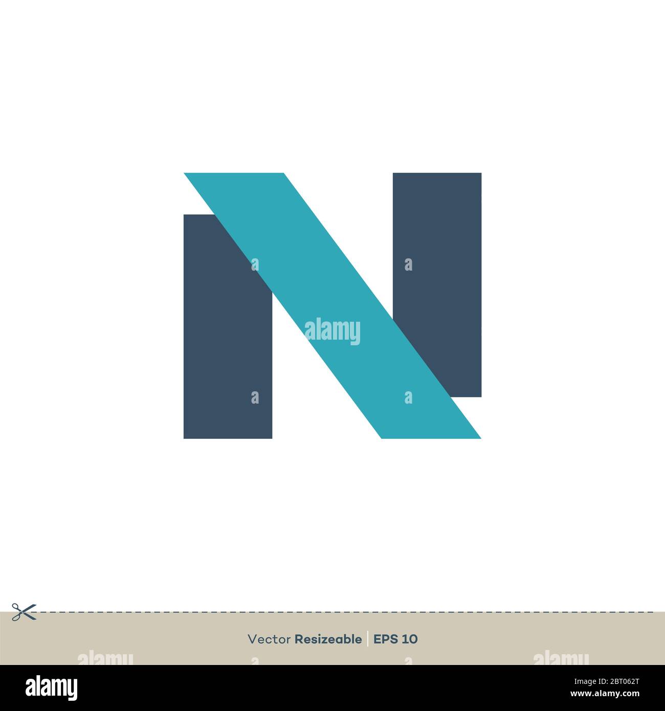 Letter N vector Logo Template Illustration Design. Vector EPS 10 Stock ...