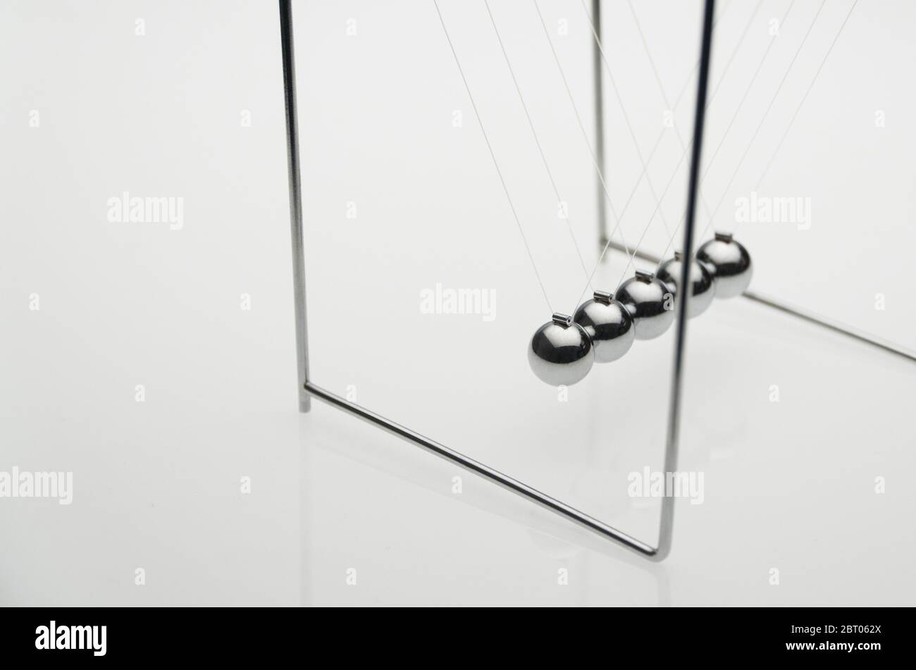 balancing balls on a white background, isolated. business concept ...