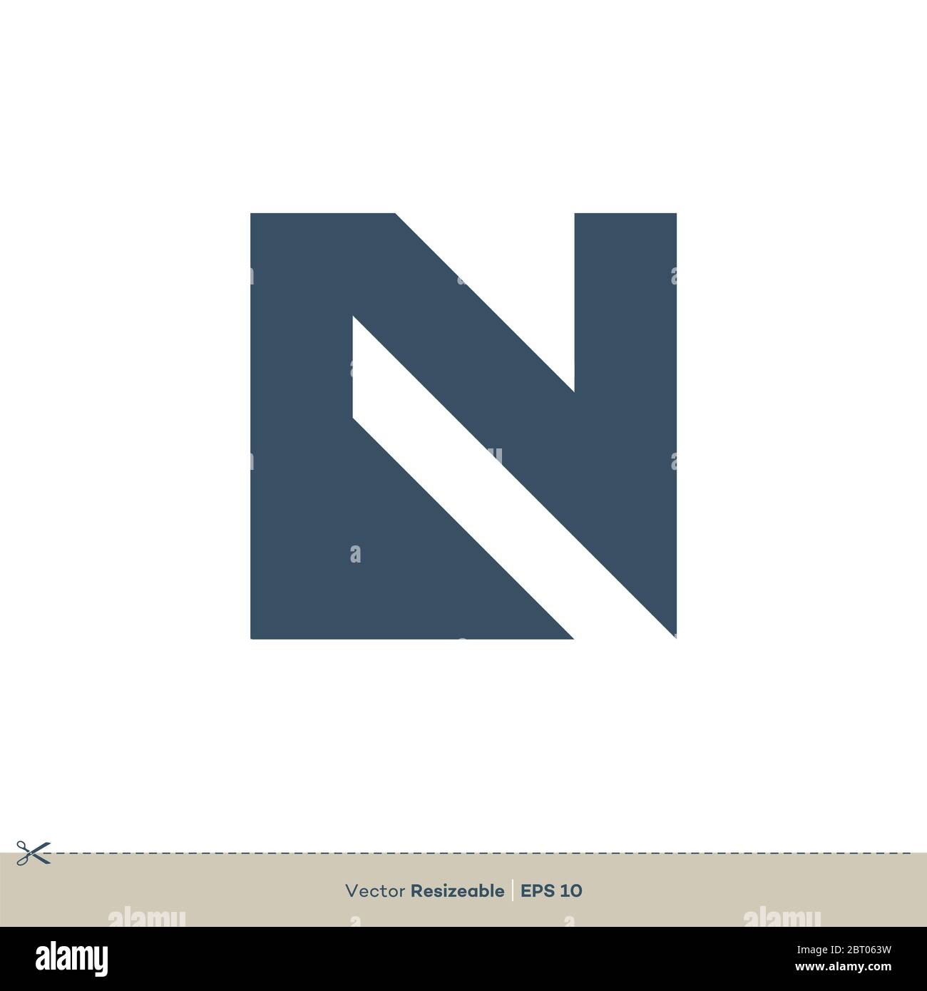 Letter N vector Logo Template Illustration Design. Vector EPS 10 Stock ...