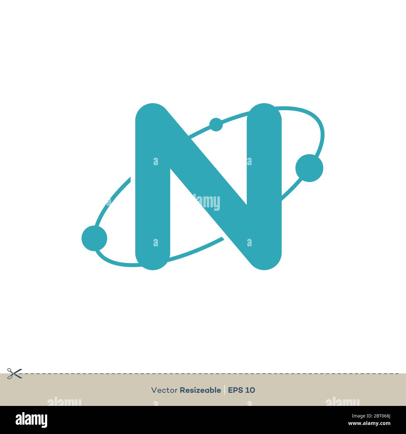 Letter N vector Logo Template Illustration Design. Vector EPS 10 Stock ...