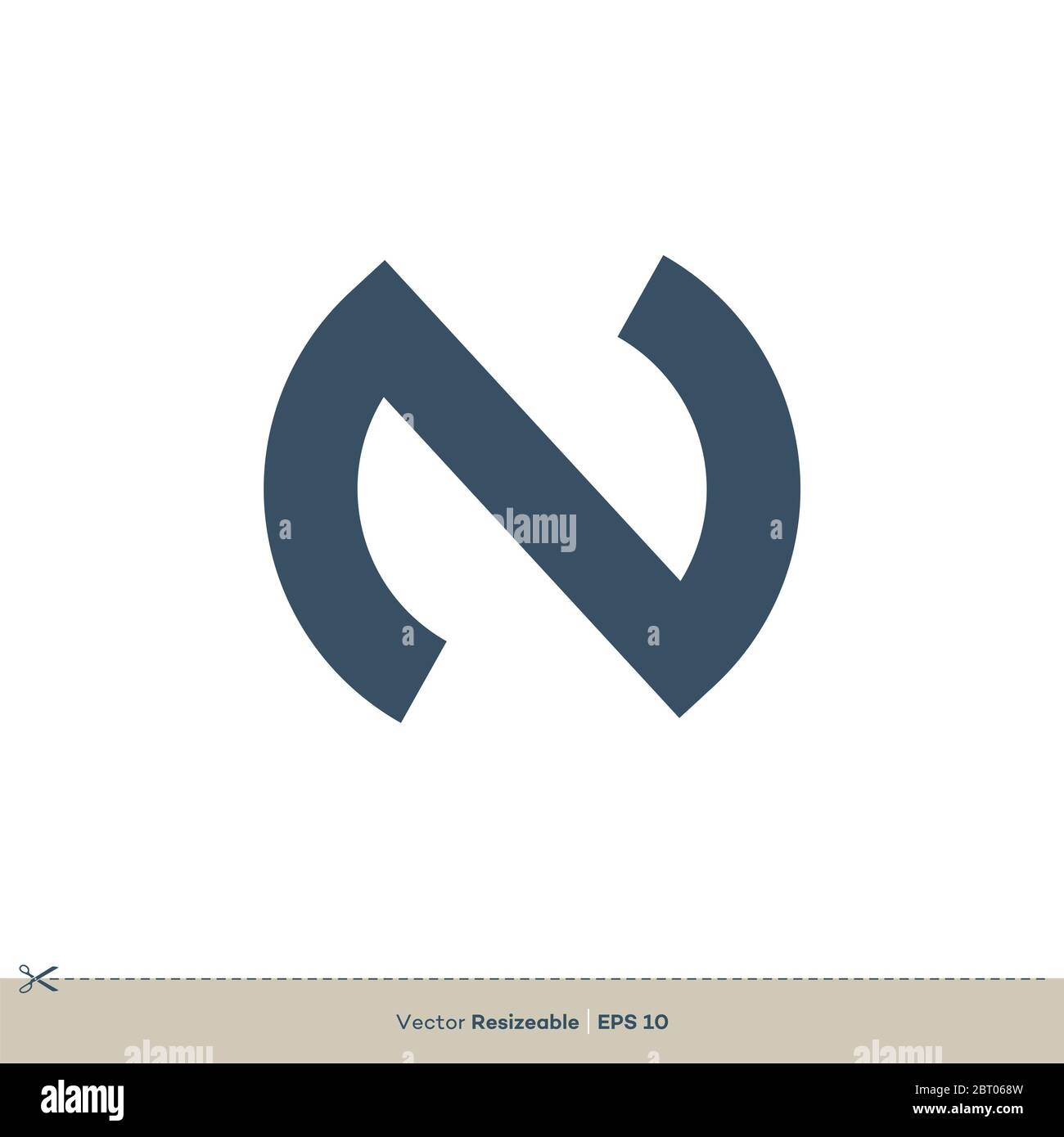 Letter N vector Logo Template Illustration Design. Vector EPS 10 Stock ...