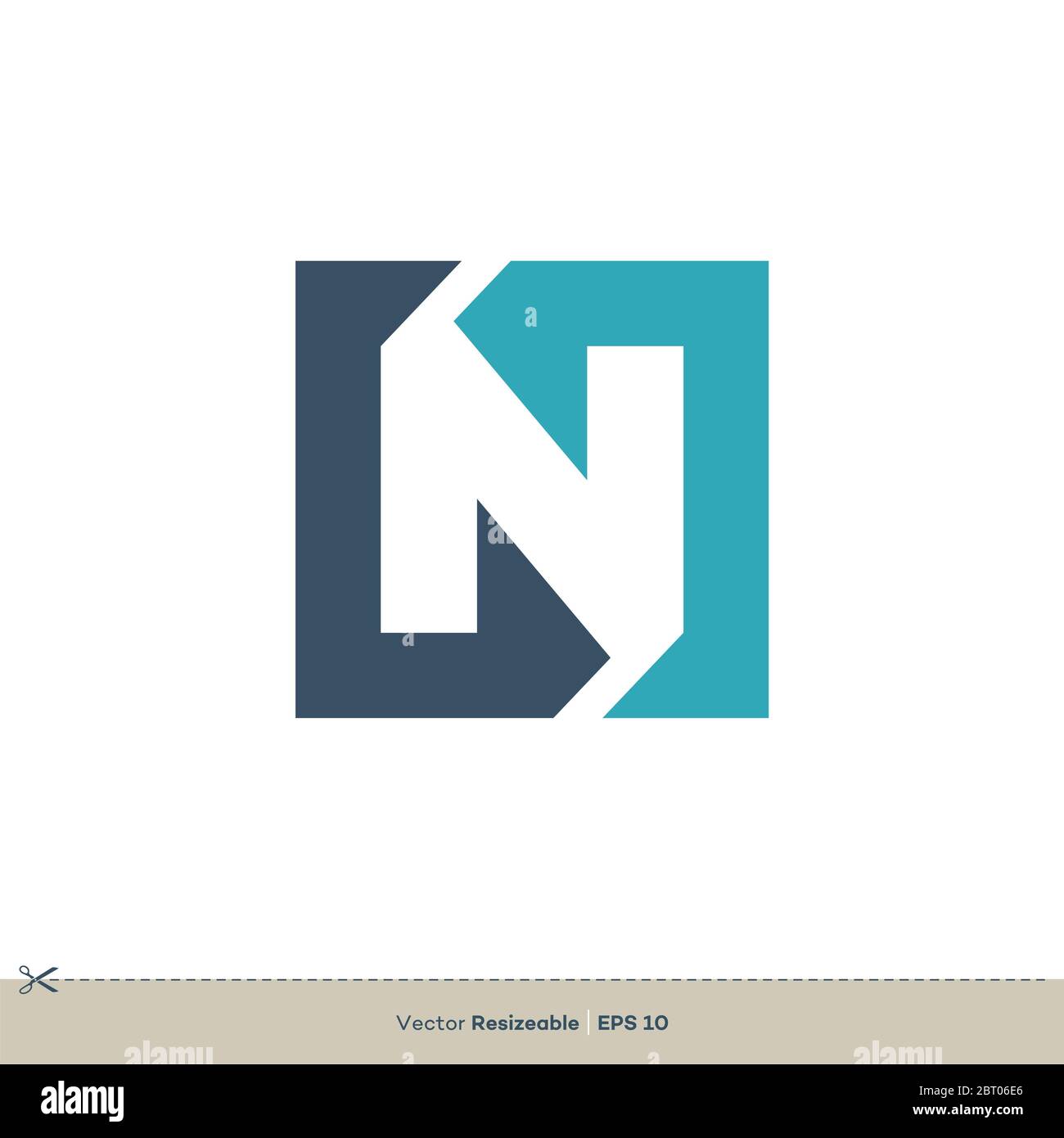 Letter N vector Logo Template Illustration Design. Vector EPS 10 Stock ...
