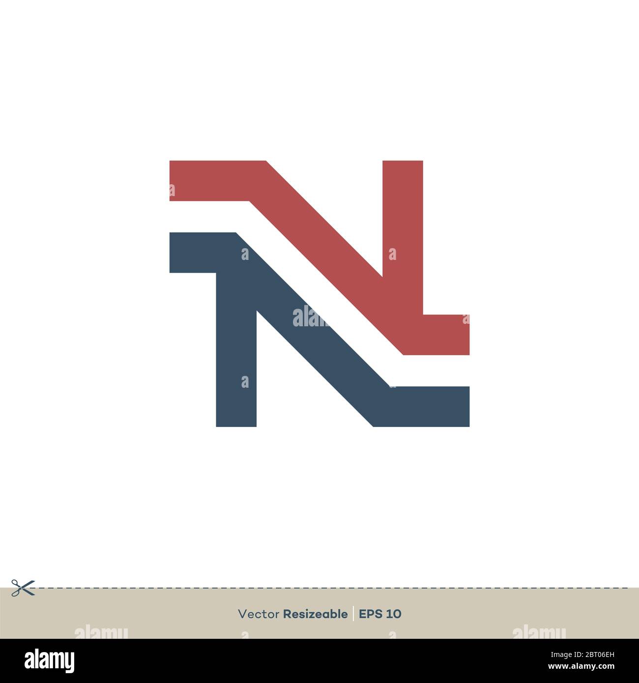 Letter N vector Logo Template Illustration Design. Vector EPS 10 Stock ...