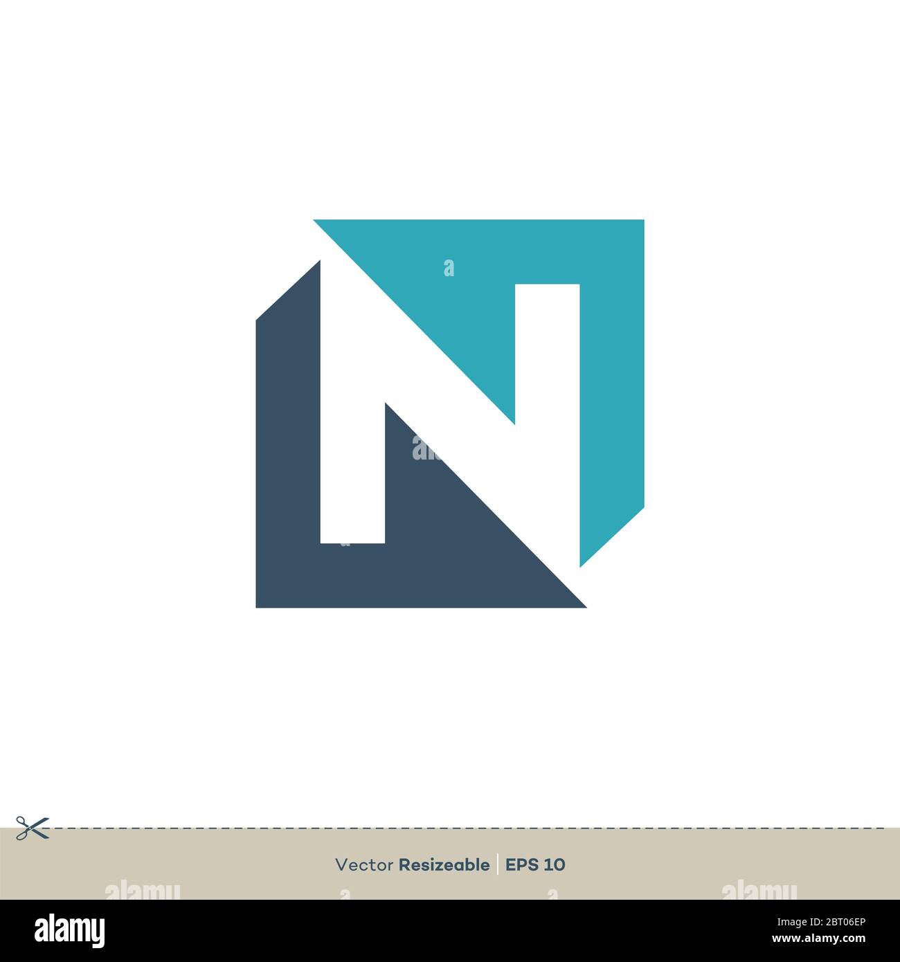 Letter N vector Logo Template Illustration Design. Vector EPS 10 Stock ...