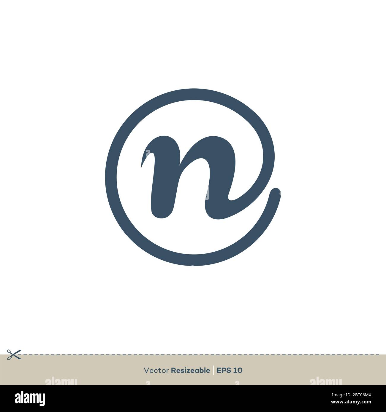 Letter N vector Logo Template Illustration Design. Vector EPS 10 Stock ...