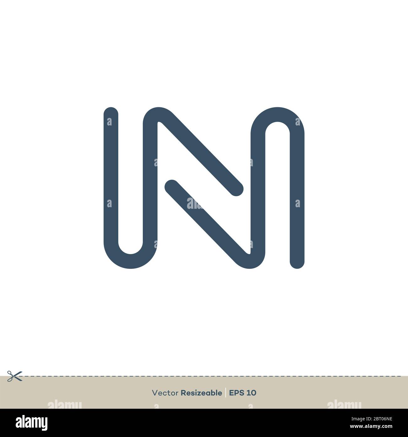 Letter N vector Logo Template Illustration Design. Vector EPS 10 Stock ...