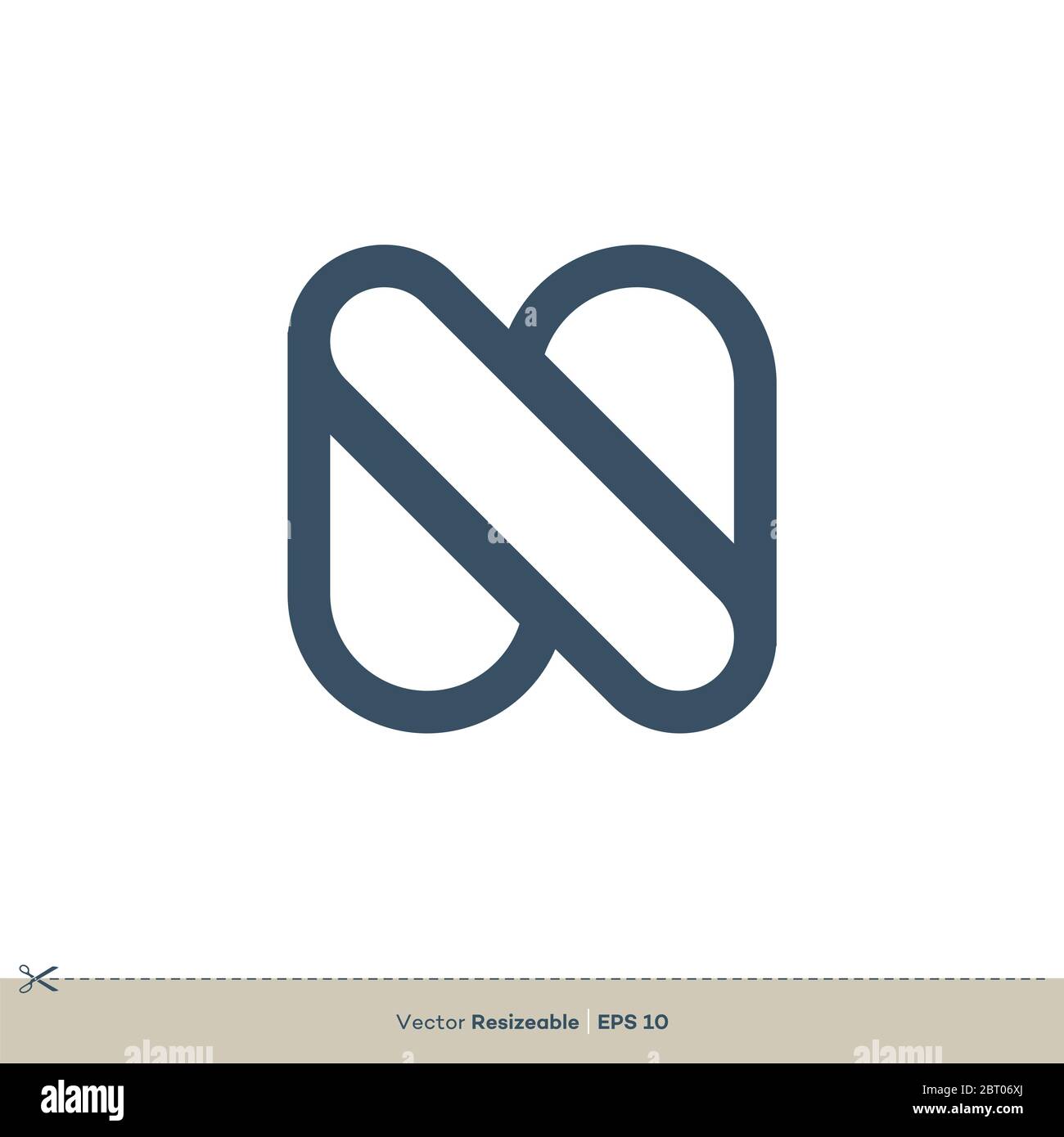 Letter N vector Logo Template Illustration Design. Vector EPS 10 Stock ...