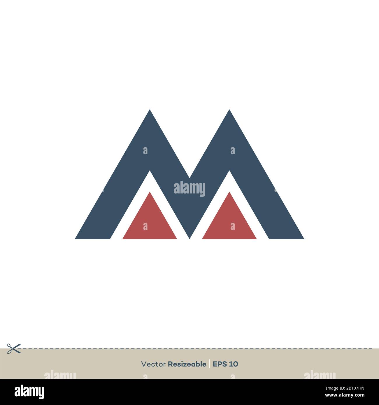 Letter M vector Logo Template Illustration Design. Vector EPS 10 Stock ...