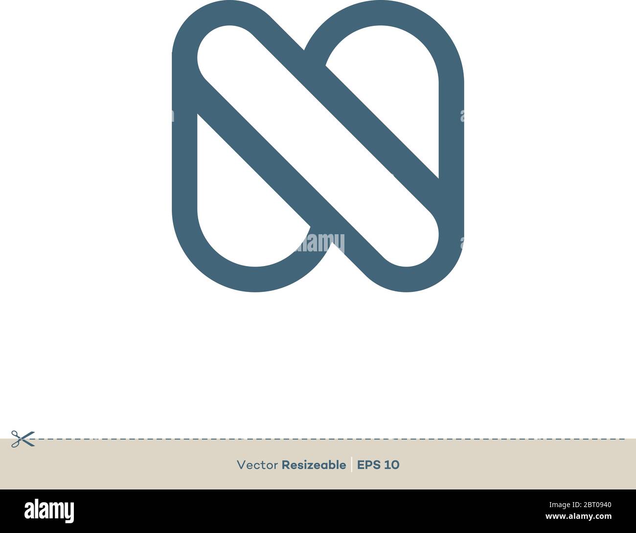 Letter N vector Logo Template Illustration Design. Vector EPS 10 Stock ...