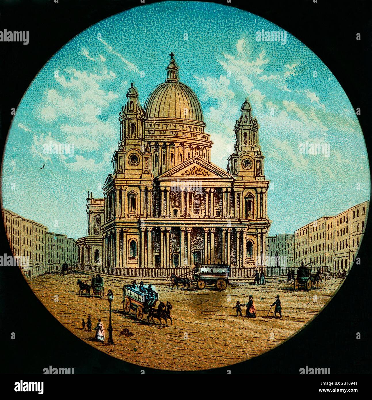 Various European locations, landscapes and people circa 1900. A ...