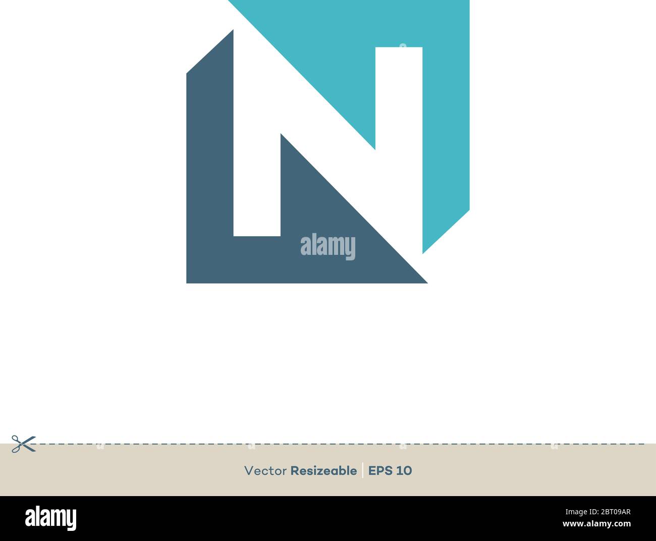 Letter N vector Logo Template Illustration Design. Vector EPS 10 Stock ...