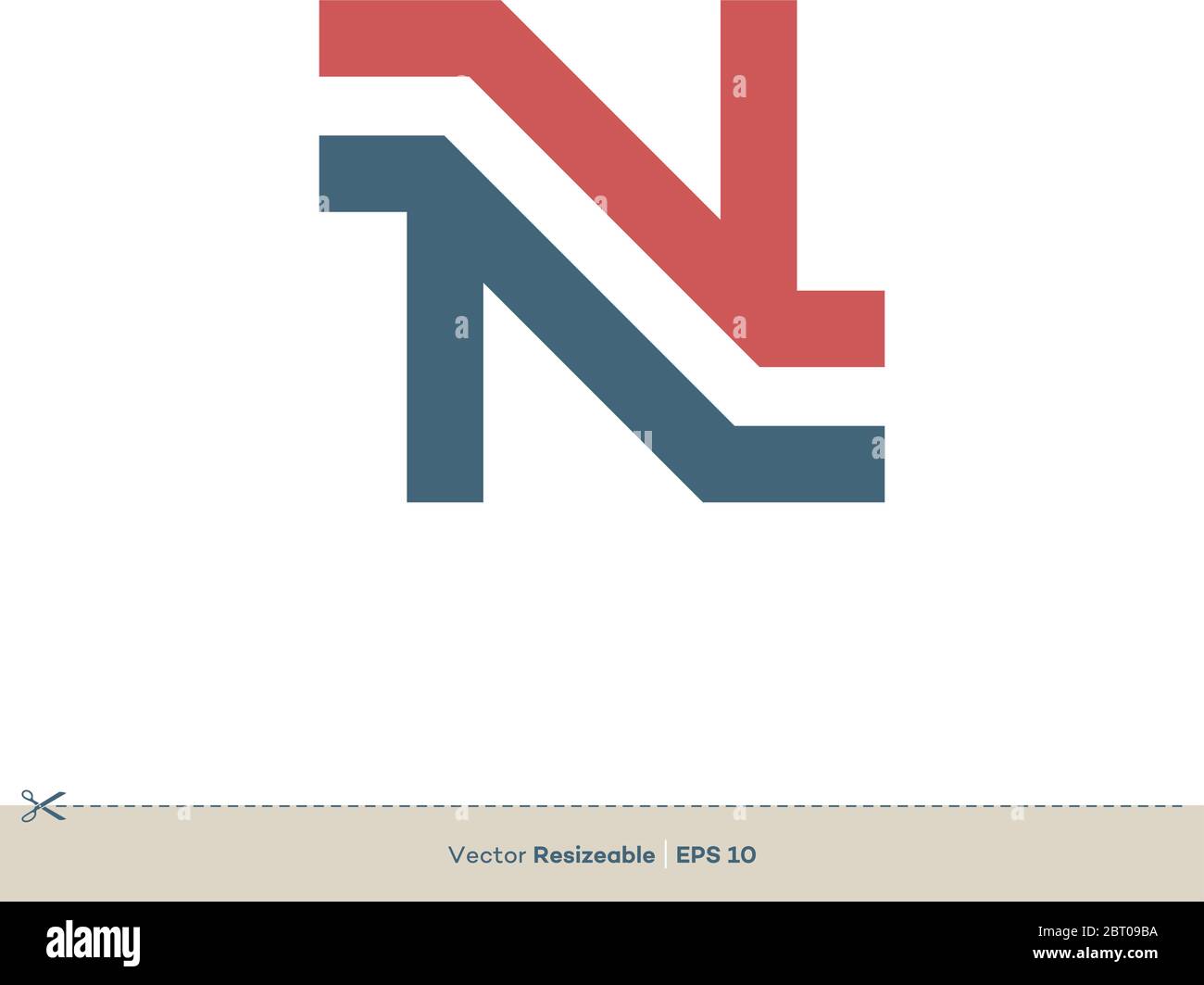 Letter N vector Logo Template Illustration Design. Vector EPS 10 Stock ...