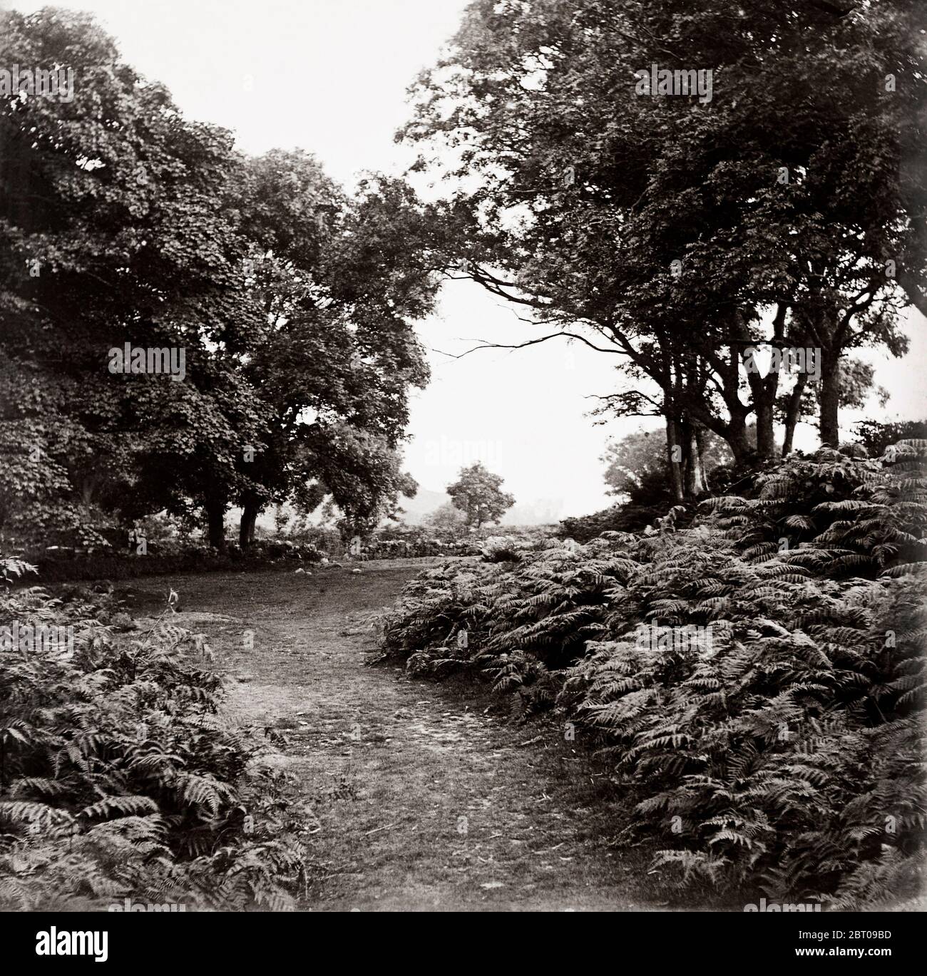 Various European locations, landscapes and people circa 1900. A ...